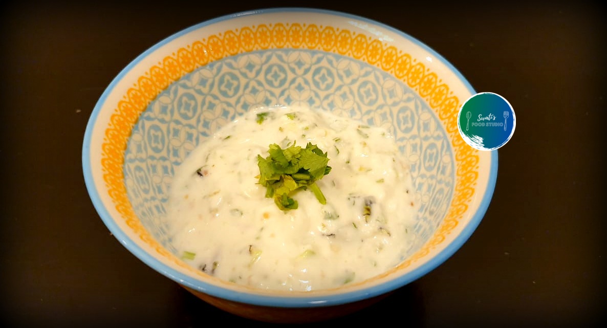 Smoked Green Chilli Raita - Swati's Food Studio