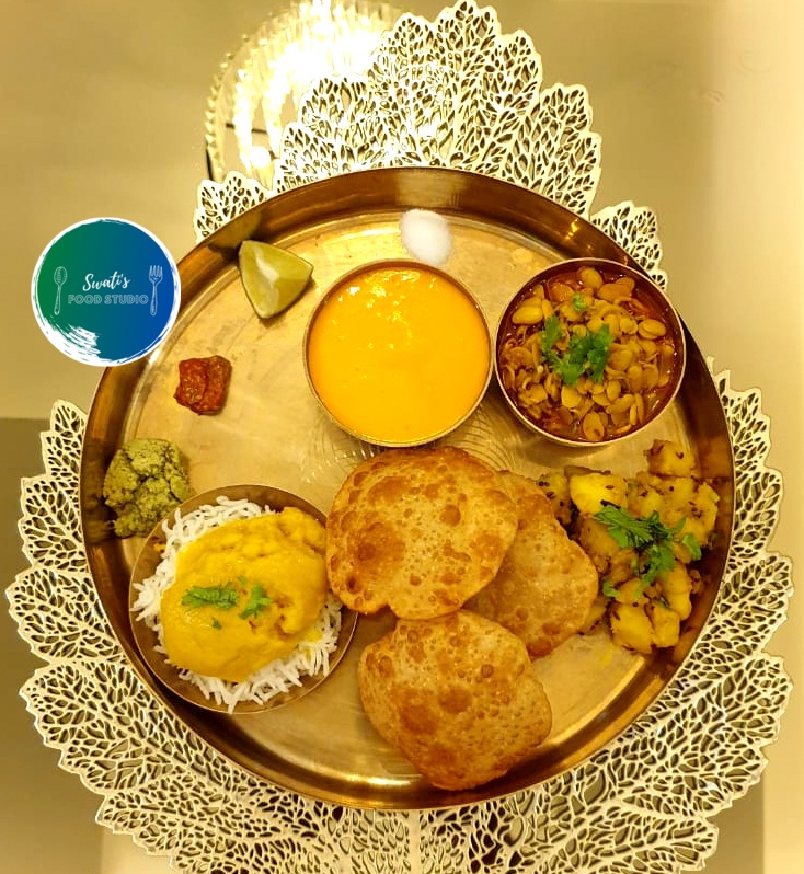 Aamras Thali Naivedya - Swati's Food Studio