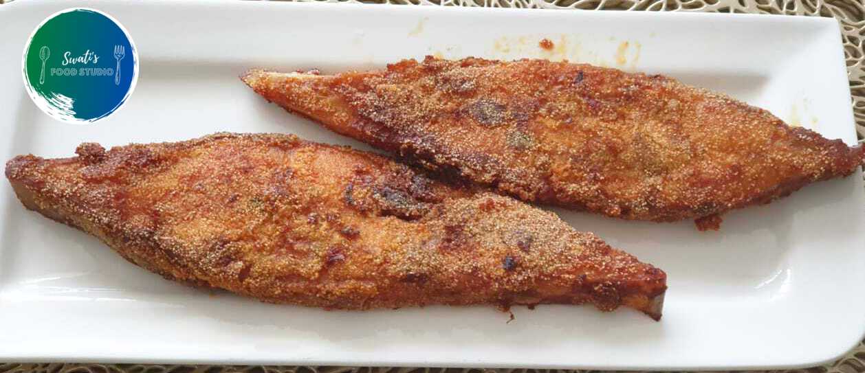 Khapri Pomfret Fry - Swati's Food Studio