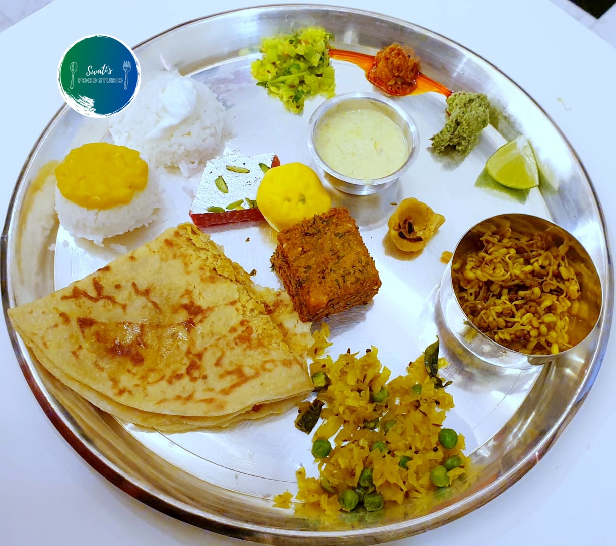 Veg Thali - Swati's Food Studio